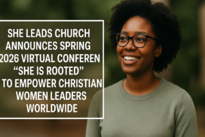She Leads Church Announces Spring 2026 Virtual Conference "She Is ...